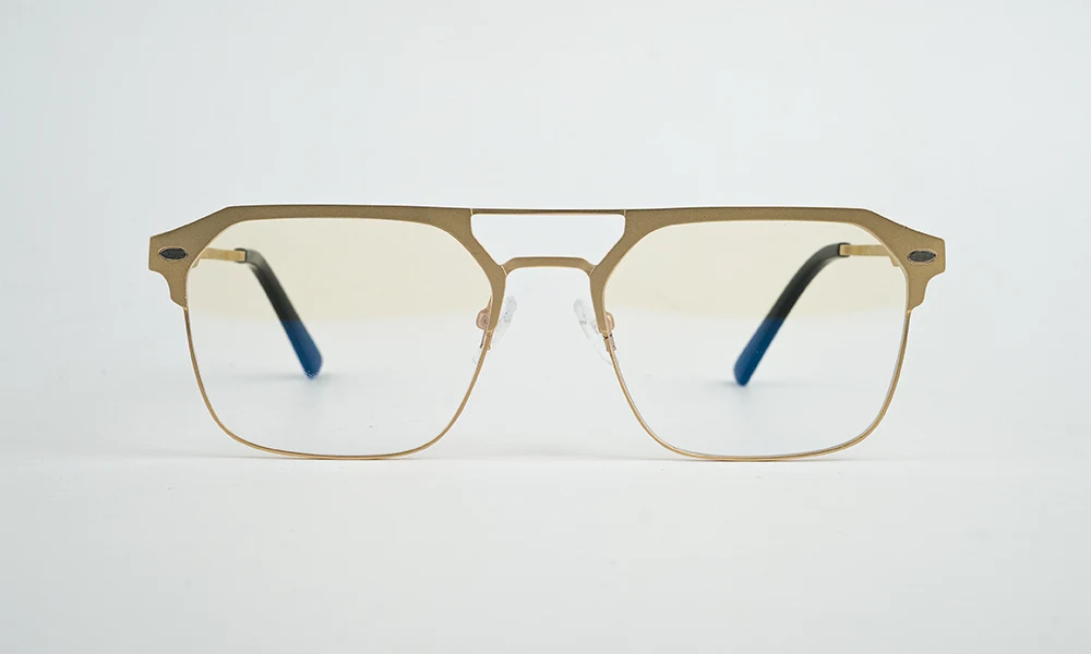 Magnetic Double Clip On Eyeglass | Shop Stylish Metal Eyewear